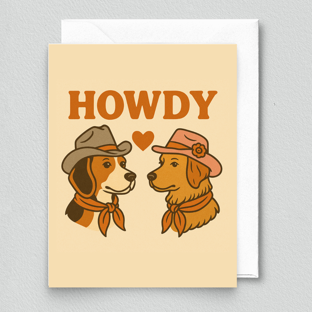 Howdy Cowboy Dogs Card – Jilly's Boutique